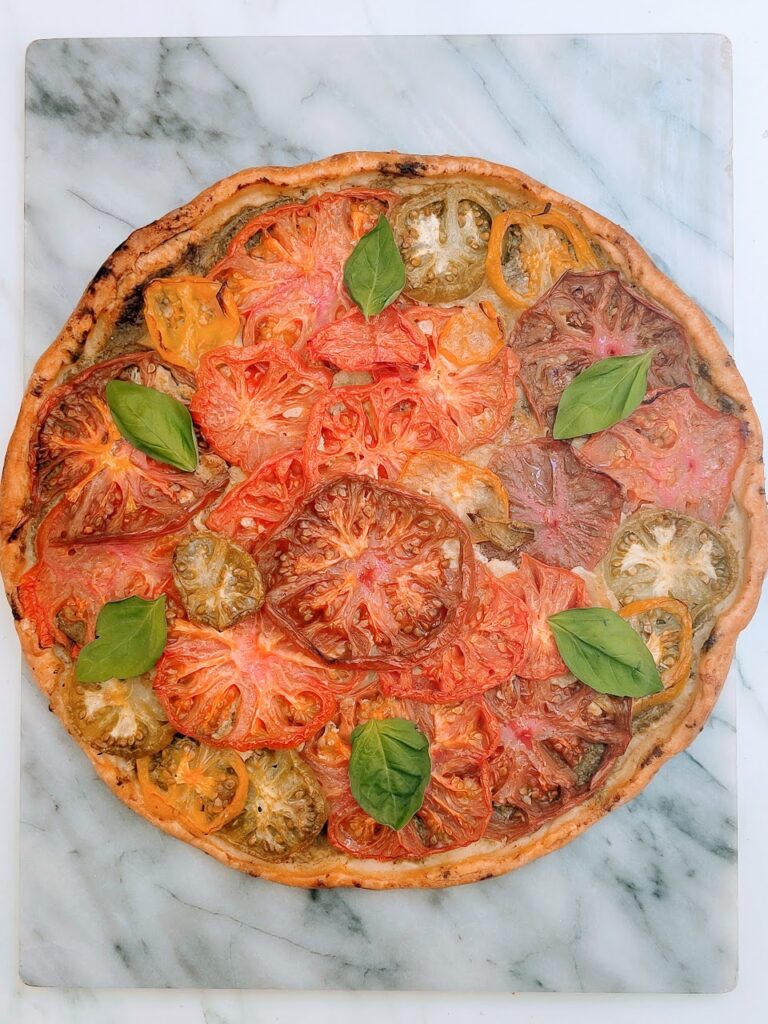 Heirloom Tomato Tart (Whole) – Birch Bread