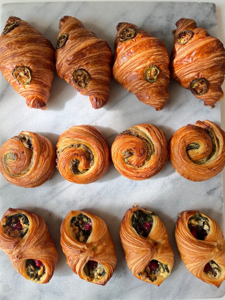Mix Savoury Croissant Box (30pcs) – Birch Bread